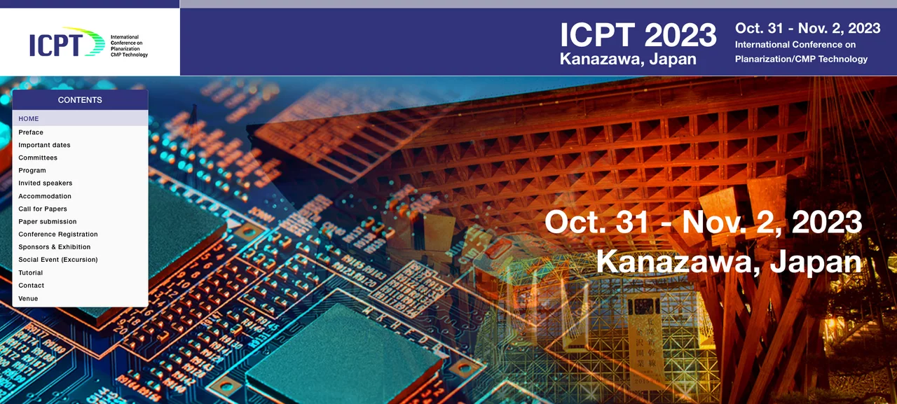 Welcome to the European CMP & WET Users Group